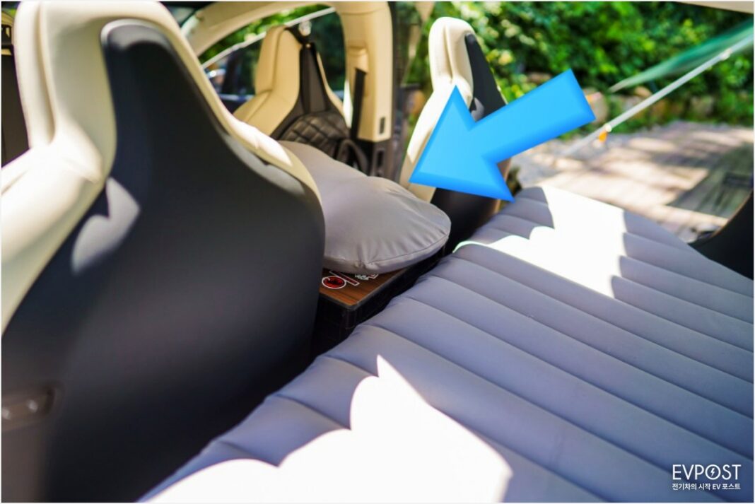 테슬라 모델X 6인승 캠핑 차박 세팅법 | EVPOST