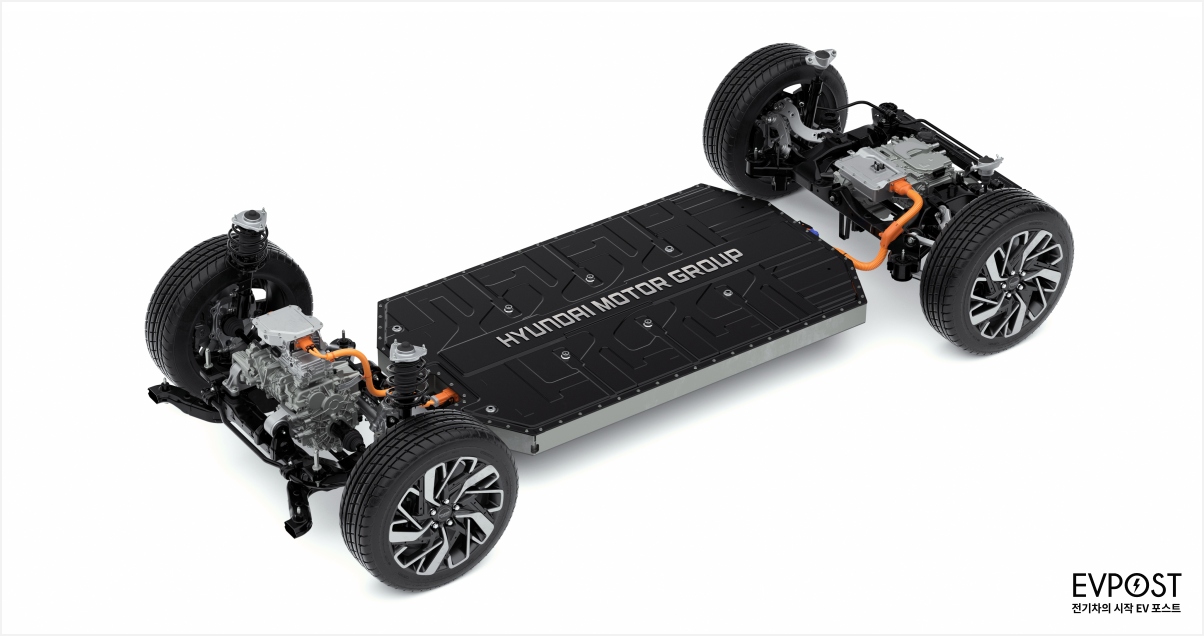 1회 충전으로 500km 이상, 현대차 전기차 전용 E-GMP 플랫폼 공개 | EVPOST