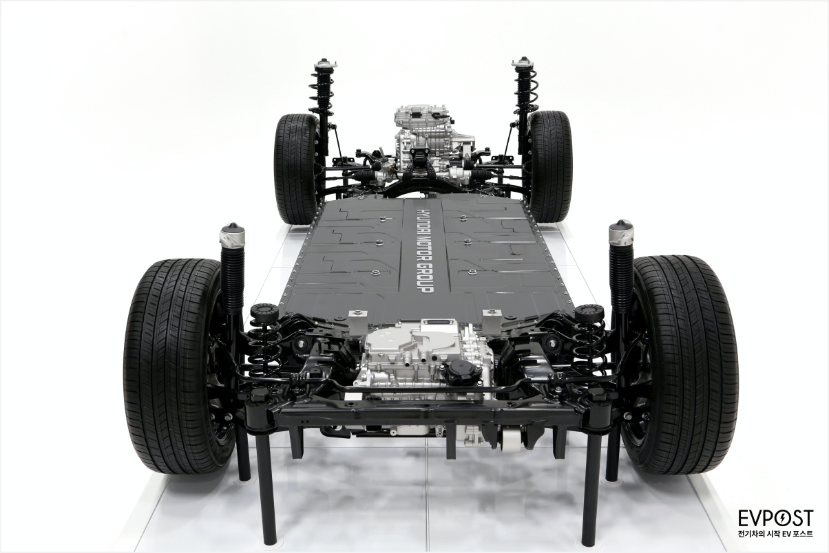 1회 충전으로 500km 이상, 현대차 전기차 전용 E-GMP 플랫폼 공개 | EVPOST