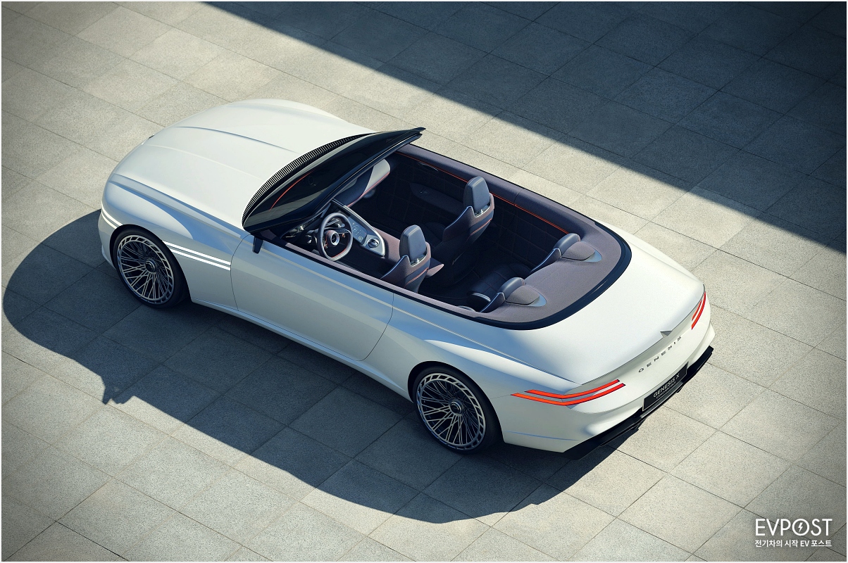 제네시스 최초의 컨버터블 컨셉트 엑스 컨버터블 | EVPOST