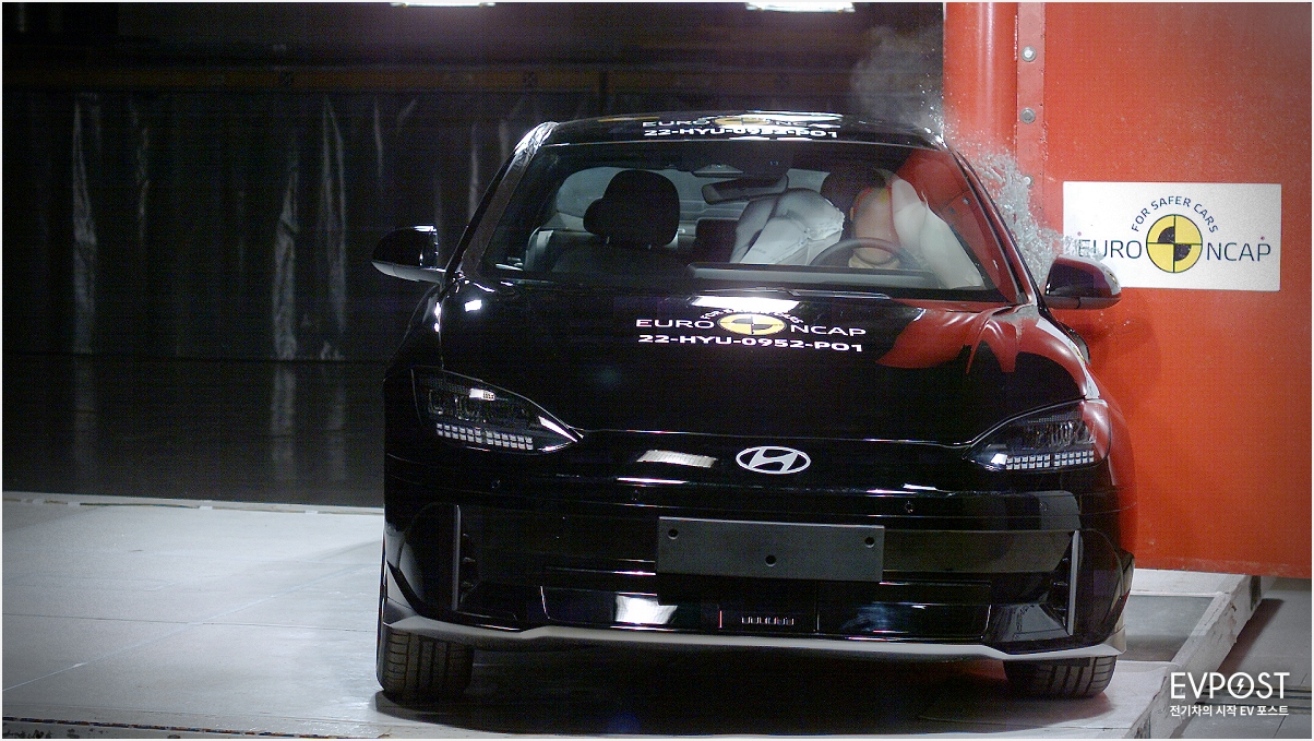 아이오닉6 유로 NCAP 최고 등급 획득! | EVPOST